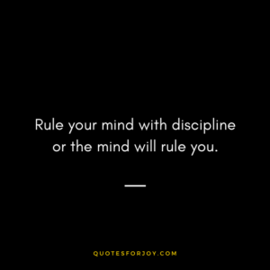 Hand picked 70+ Self Discipline Quotes & Sayings | With images