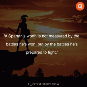 Fighting as One | Spartan Quotes That Celebrate Unity