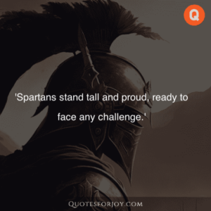 Fighting as One | Spartan Quotes That Celebrate Unity