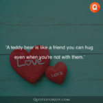 Hugging Hearts: Cute Teddy Day Quotes to Express Your Love